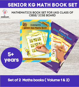 Senior KG Maths Combo Of 2 Books - Kids Activity 4+ Years ...