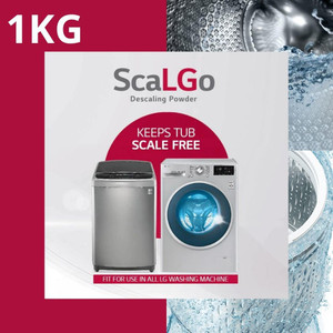 LG ScaLGo 1 KG Washing Machine Cleaning/Cleaner Powder (Pack of 10 ...