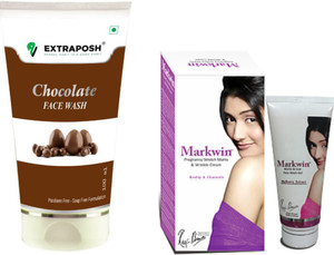 Extraposh CHOCOLATE FACE WASH - USEFULL FOR MOISTURISING SKIN + MARKWIN ...