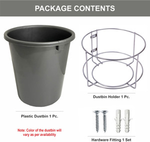 SMART SLIDE Cabinet Door Mounted Multi - Color Dustbin With Steel ...