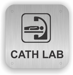 Morpankh CATH LAB stainless steel,medical sign board Emergency Sign ...
