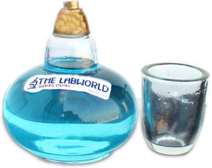 THE LABWORLD Labworld Glass spirit lamp for laboartory use in school ...