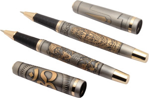 Ledos Set of 2 - Dancing Lord Ganesha & Balaji Edition Ballpoint Pen ...