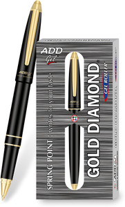 Add Gel Gold Diamond Roller Ball Pen - Buy Add Gel Gold Diamond Roller ...