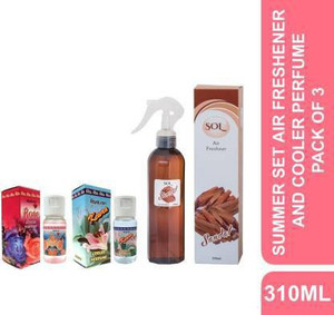 Sol Sandal, Rose, Fresh Spray Beat The Heat Air Freshener (1 X250ml ...