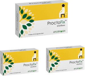 Ayurkosh Procto fix | Natural Piles Capsule | Total Ayurvedic Pills For ...