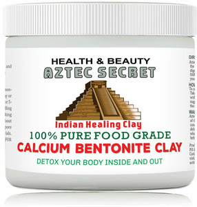 Aztec Secret Calcium Bentonite Clay Powder - 100% Pure Food Grade ...
