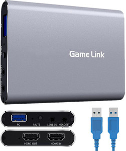 Tobo Game Link USB 3.0 HD Live Broadcast Box with Microphone (Game Link ...