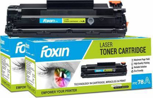 Foxin FTC-78A Tonner Cartridge Black Ink Toner - Foxin : Flipkart.com