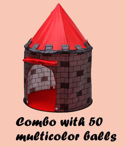 TOY MART Kids Foldable and Portable Jumbo Size King's Great Castle ...