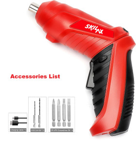SKIL AX Cordless Pistol Grip Screwdriver 3.6V with Accessories SK2320B2 ...