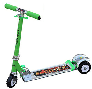 Amaflip Skate Scooter for Kids with 3 Wheels and 4 Position Adjustable ...