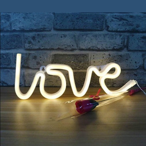 Couples Emotion LOVE romantic LED lights Table Lamp Price in India ...
