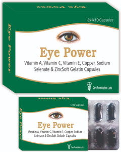 EYE POWER SOFTGELATIN CAPSULE Price in India - Buy EYE POWER ...