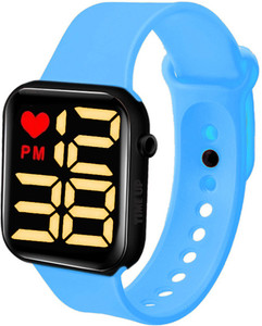 Time Up 2021 New Design Display LED Watch Smartwatch Price in India ...