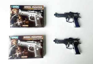 anmol toys Diwali Guns Combo- Steel Fighter Plating Roll Cap Gun ...