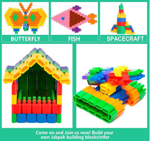Kidsbuddy Bullet building Blocks with 250++Pcs for Kids - Bullet ...