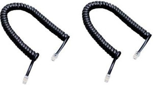SKIRE Ethernet Cable 2 m (Pack of 2) Telephone Handset Phone Receiver ...
