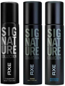 AXE Signature Mysterious Body Perfume + Signature Champion Body Perfume ...