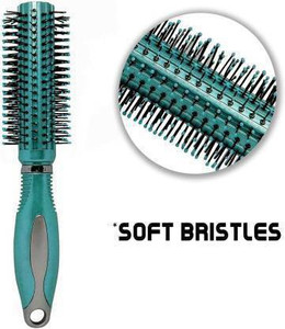 Zailie Round Rolling Styling hair brush Green 1 / Roller Comb - Price ...