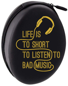 StealODeal Nylon Zipper Headphone Case For Universal Price in India ...