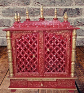 JAMWAIART JAMWAIART17 Engineered Wood Home Temple Price in India - Buy ...