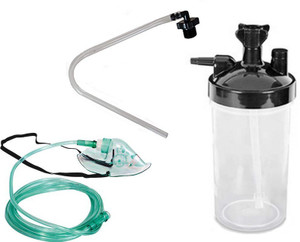SKY TRENDS Humidifier Bottle for Oxygen Concentrator with connector and ...