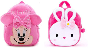 Bluemoon AVK-Minnie With Konggi Rabbit_pkp_83 10 L Backpack Pink-White ...