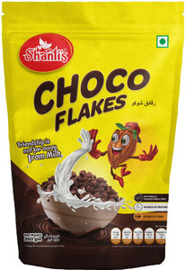 shanti's Wheat Choco flakes/ Instant Breakfast Cereals Chocoz milky ...