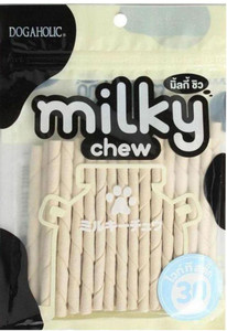 Dogaholic Milky Chews Sticks Treats - 30 Pieces Milk Dog Treat Price in ...