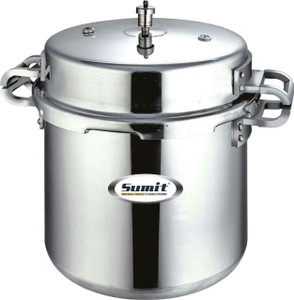 malabar Commercial Aluminium Pressure Cooker 20 Litre 20 L Outer Lid ...