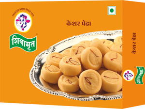 Shivamrut Kesar Pedha Box Price in India - Buy Shivamrut Kesar Pedha ...
