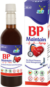 SBS Herbal BP Maintain Syrup - Ayurvedic Supplement To Help Lower High ...