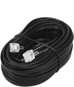 SKIRE Ethernet Cable 5 m (Pack of 1 ) 5 Meter Telephone Wire RJ11 2 ...