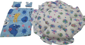 SHYAM REVERSIBLE COTTON Basket Cum BED Cum Bistar Set] Laddu Gopal ...