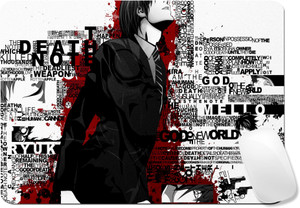 TrendoPrint Death Note Anime Printed Rubber Base with Anti Skid Smooth ...