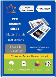 Flipkart.com | True-Ally Premium MATTE Finish PVC Lamination Dragon ...