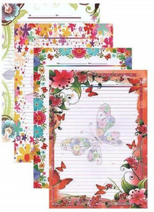 Flipkart.com | DSR One Side Ruled Designer Sheets One Side Ruled A4 ...