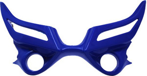 Love Me PARTS R6 PROJECTOR MASK FOR YAMAHA R15 V3 (MATTE BLUE) Bike ...
