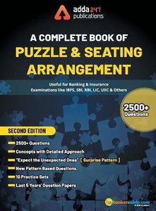 A Complete Book of Puzzle & Seating Arrangement 2500+ Question: Buy A ...