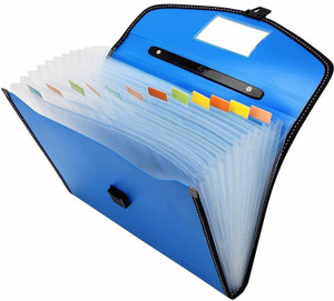 Flipkart.com | NIVIZEN Plastic 13 Pockets Expanding File Folder ...