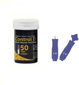 Control D 50 Strips Glucometer Lancets Price in India - Buy Control D ...