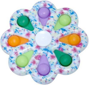 JBK PopIt Fidget Spinner,2in1 Fidget Spinner Anxiety StressRelief ...
