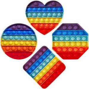 NAMANSHU TEX Pop It Fidget, Pop-push Fidget Sensory Toy, Push Bubble ...