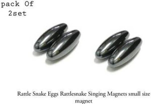 MINTLEAF Pack of 4 Singing Magnets Rattlesnake Eggs /Playing egg shaped ...
