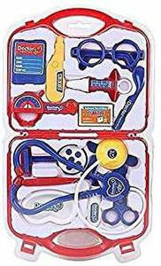 TOYICO! Doctor Play Set KIT with Fold-able Suitcase, Compact Medical ...