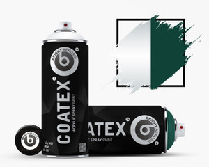 COATEX Multicolor Spray Paint 400 ml Price in India - Buy COATEX ...