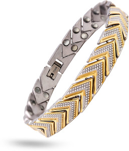 Sanjivani Stainless Steel Titanium Bracelet Price in India - Buy ...