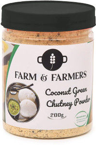 Farm & Farmers outh Indian Instant Coconut Green Chutney Powder ...
