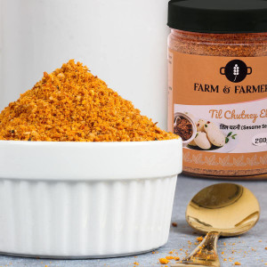 Farm & Farmers South Indian Instant Til Chutney Powder- Ellu Podi ...